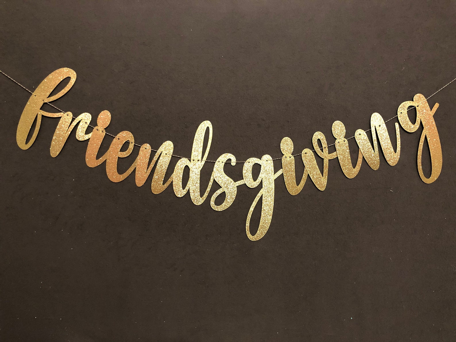 Friendsgiving Banner/ Fall Banner/thanksgiving - Etsy