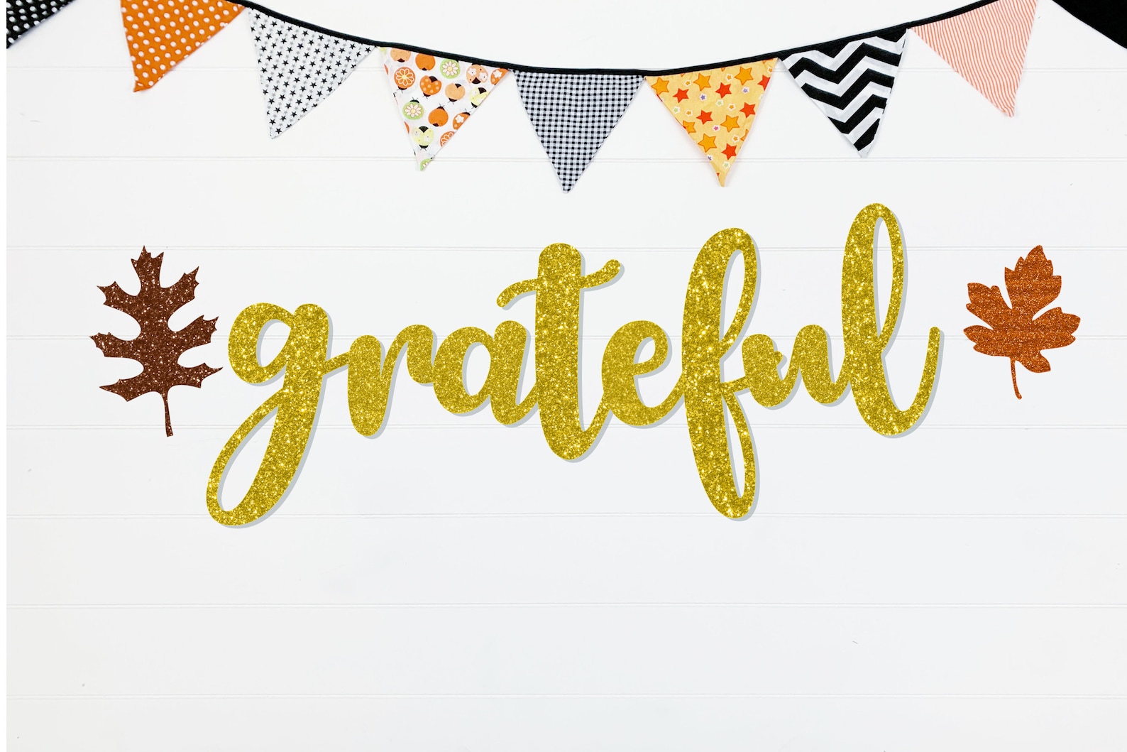 Grateful Banner/ Fall Banner/thanksgiving - Etsy