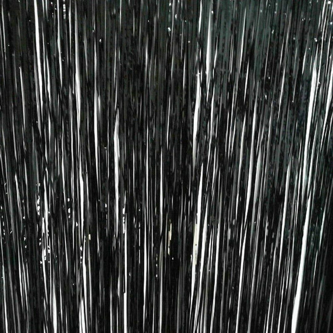 3m Black Self Adhesive Foil Fringe Tinsel Shimmer Curtain Door - Etsy UK