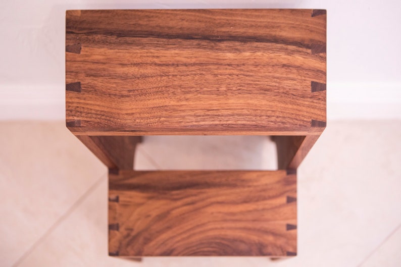 Shaker Style Step Stool in Walnut - Etsy