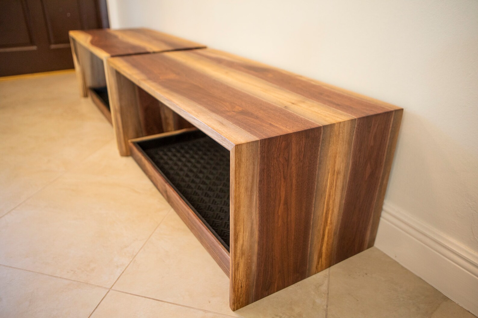 Modern Waterfall Bench - Etsy
