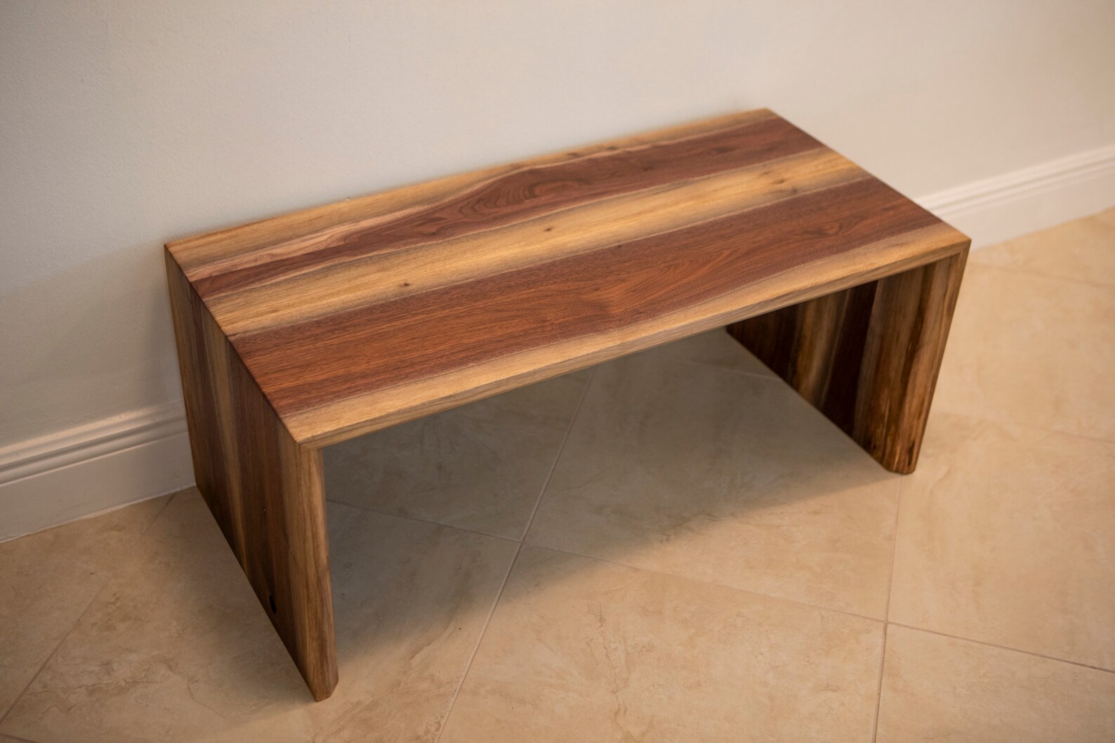 Modern Waterfall Bench - Etsy