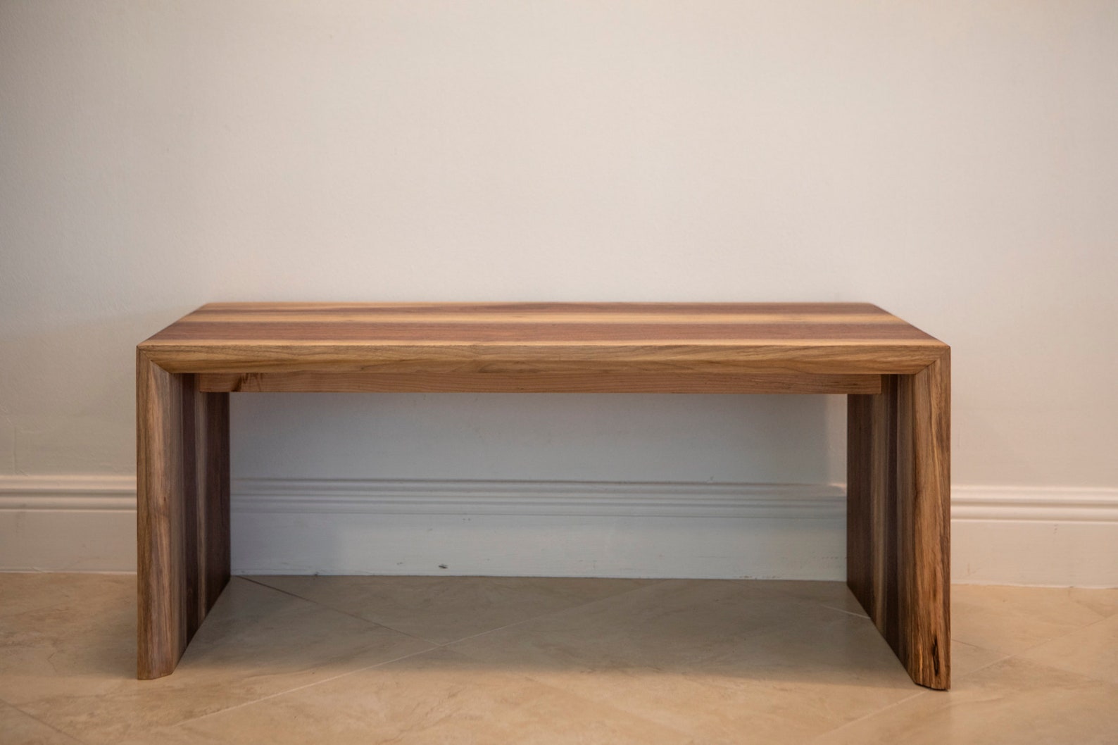 Modern Waterfall Bench - Etsy