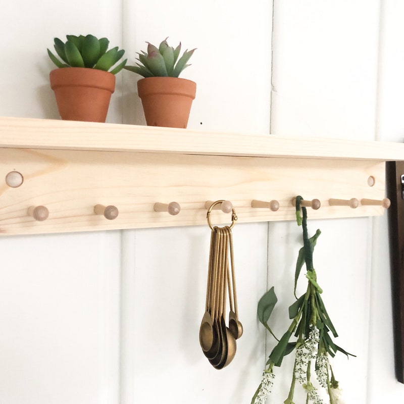 Primitive Peg Rack - Etsy