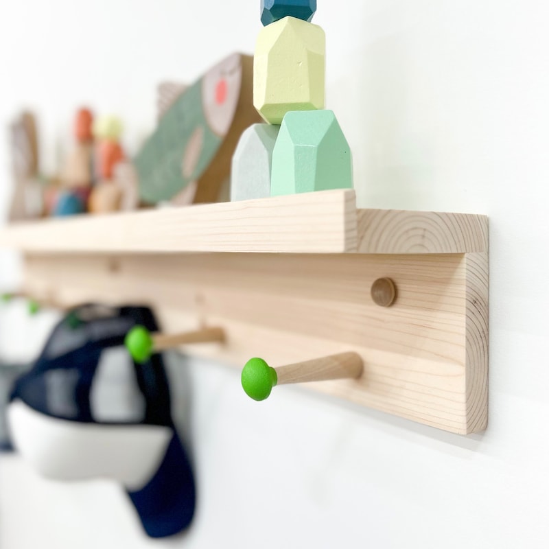 Wall Hooks for Kids - Etsy