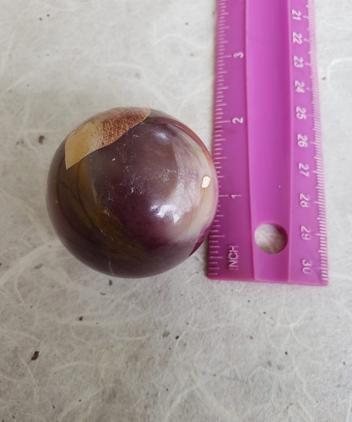 Purple Mookaite Sphere Mookaite Jasper Sphere Healing - Etsy