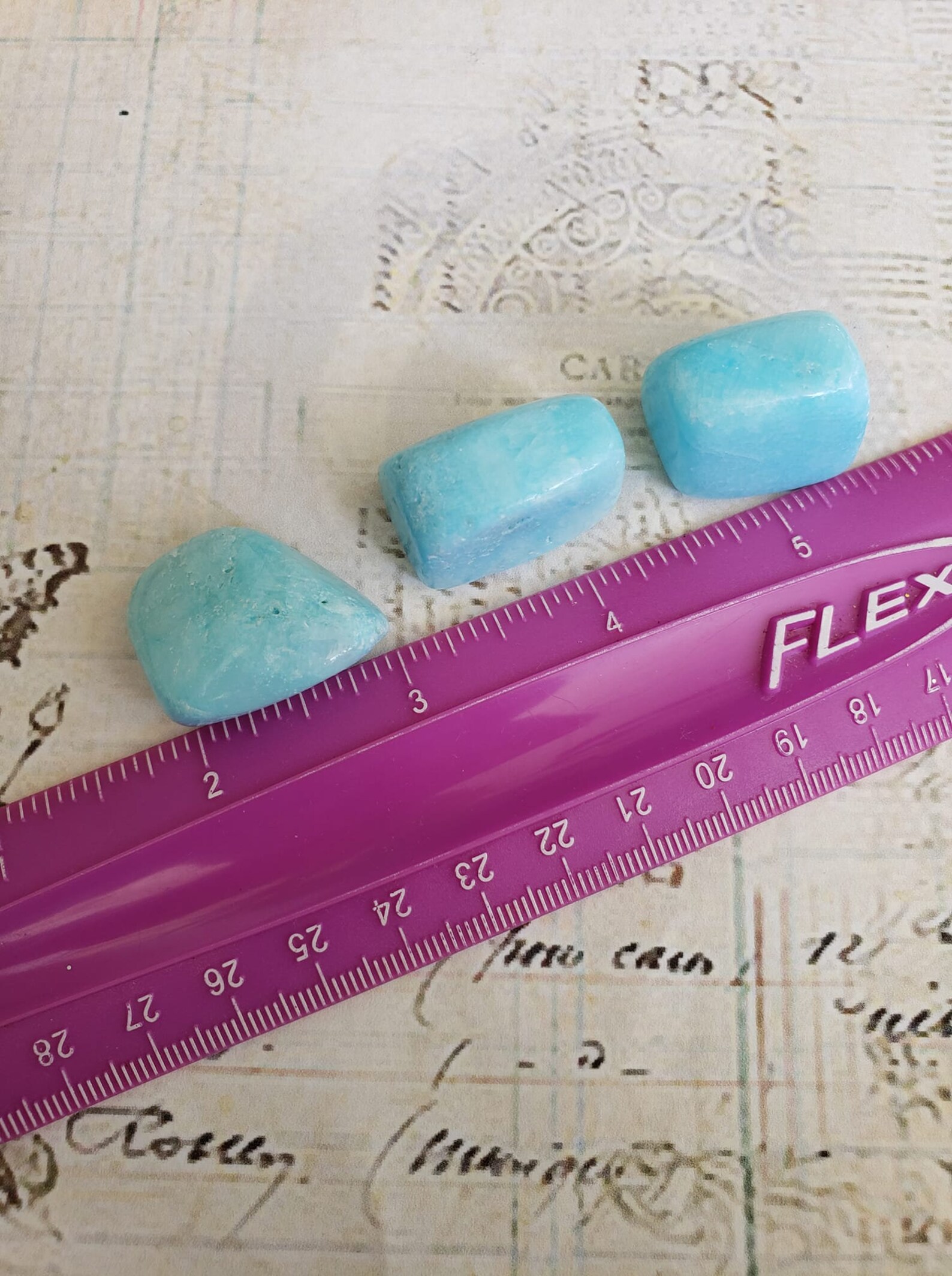 Large Blue Argonite Tumbled Argonite Stones Healing Crystal - Etsy