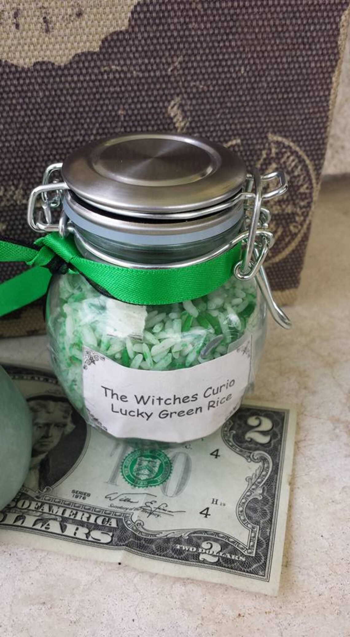 Lucky Green Rice Money Spell Witches Potion Money Potion | Etsy