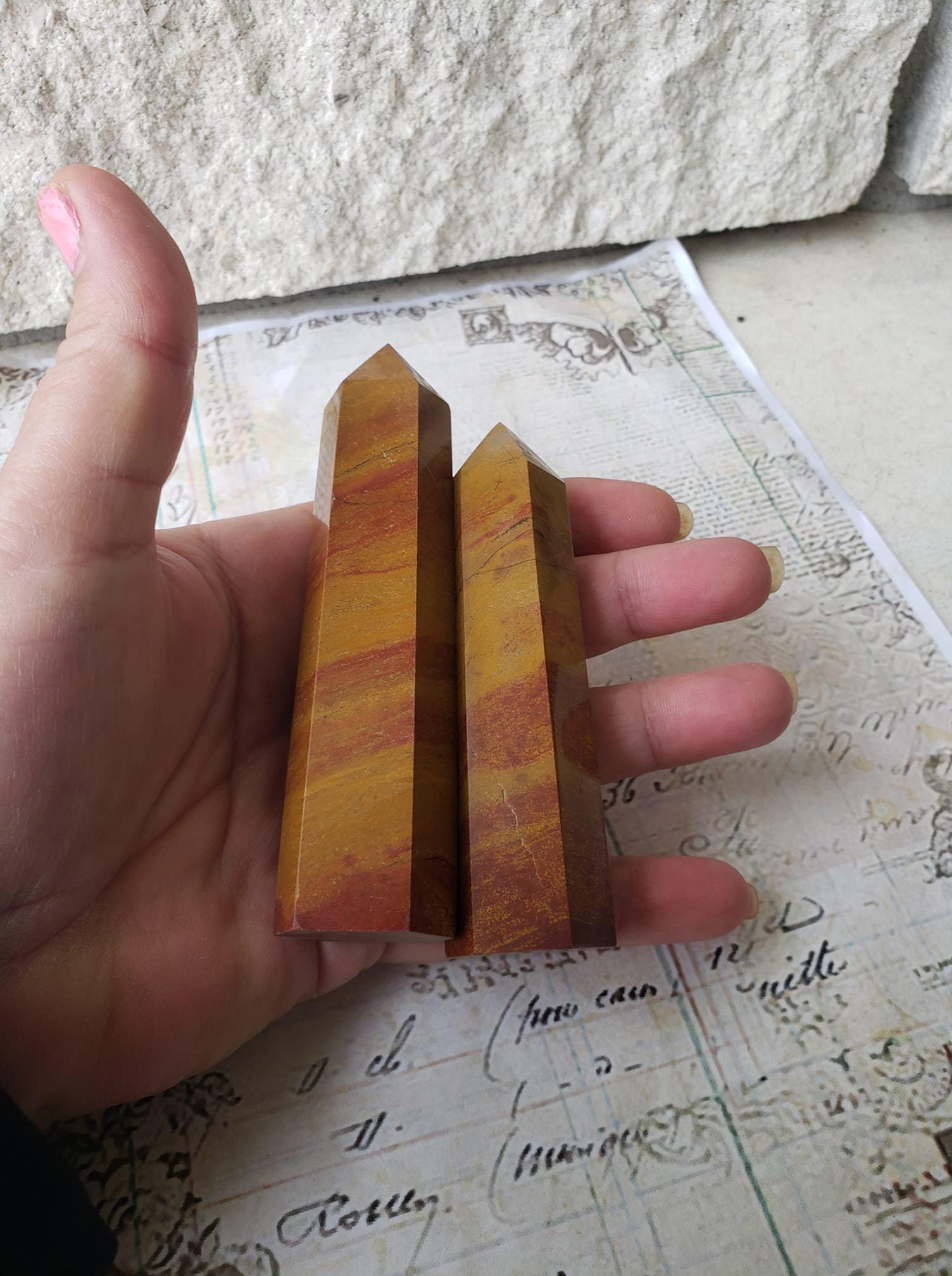 Red Afghan Jade Towers Afghan Jade Towers Healing Crystal | Etsy