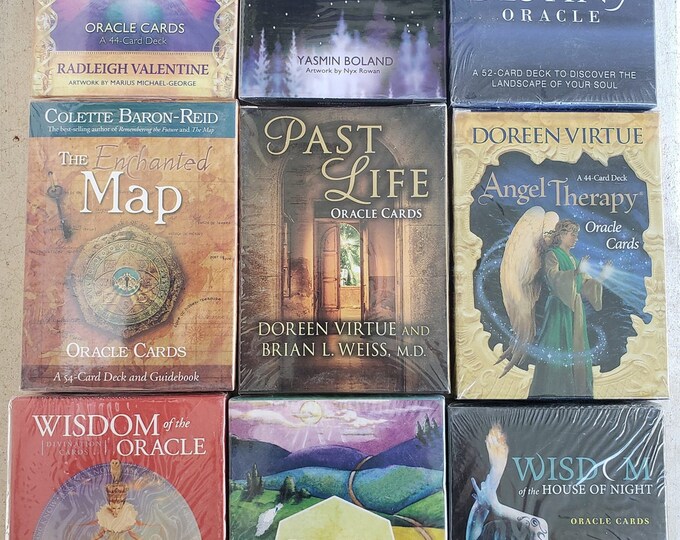 Variety #1 Tarot Oracle Cards, Oracle Cards, Divination, Witchcraft ...