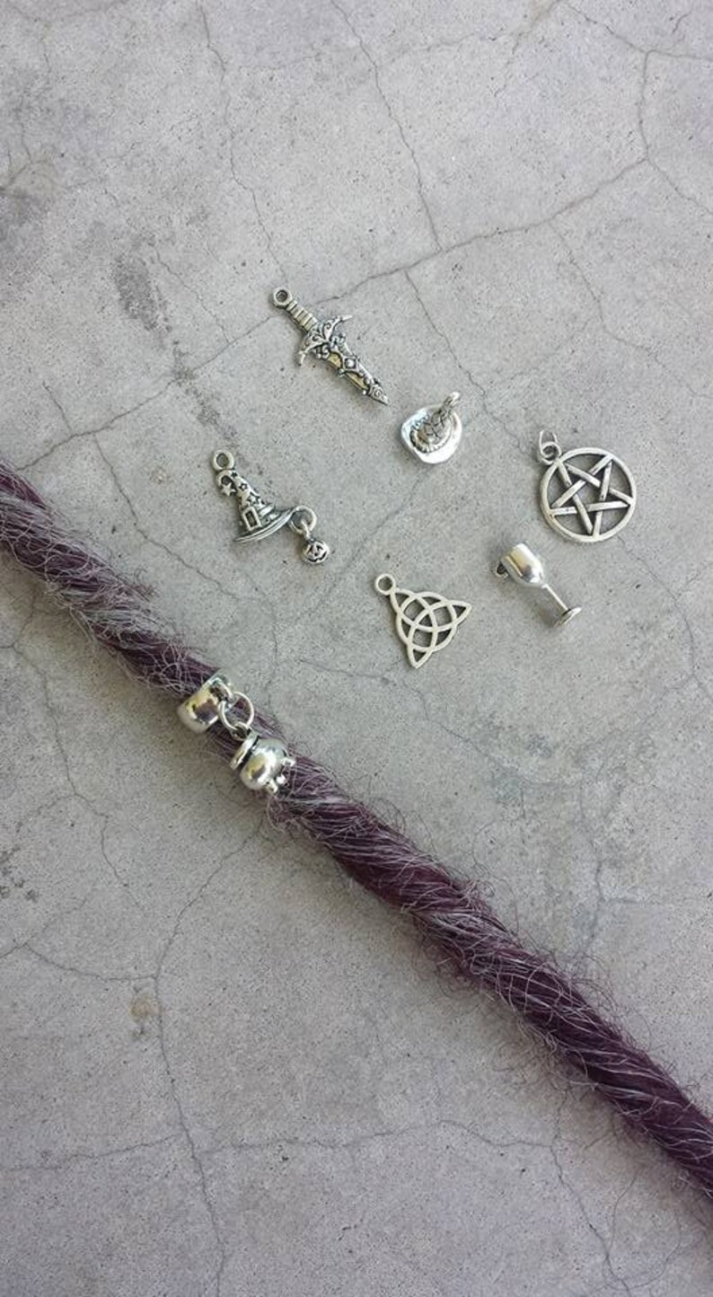 Witch Hair Cuff Dreadlock Beads Braid Beads Witch Jewelry - Etsy