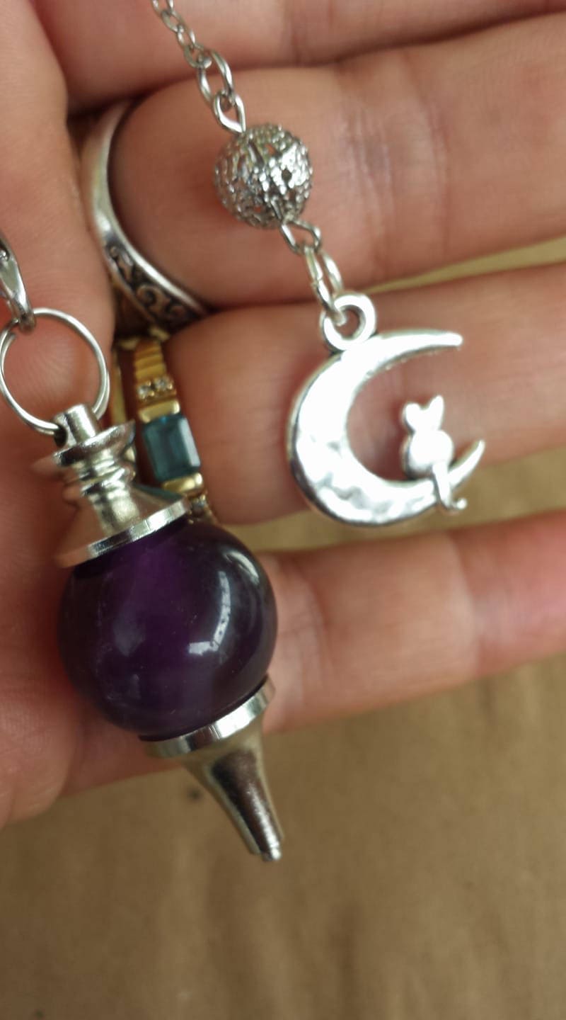 Amethyst Pendulum Dowsing Pendulum Witchcraft Supply | Etsy
