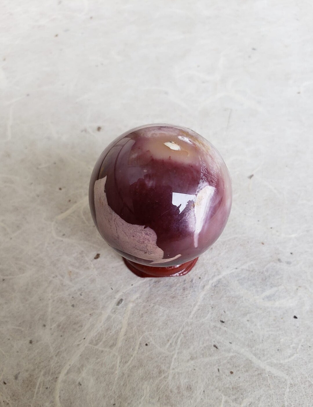 Purple Mookaite Sphere, Mookaite Jasper Sphere, Healing Crystals ...
