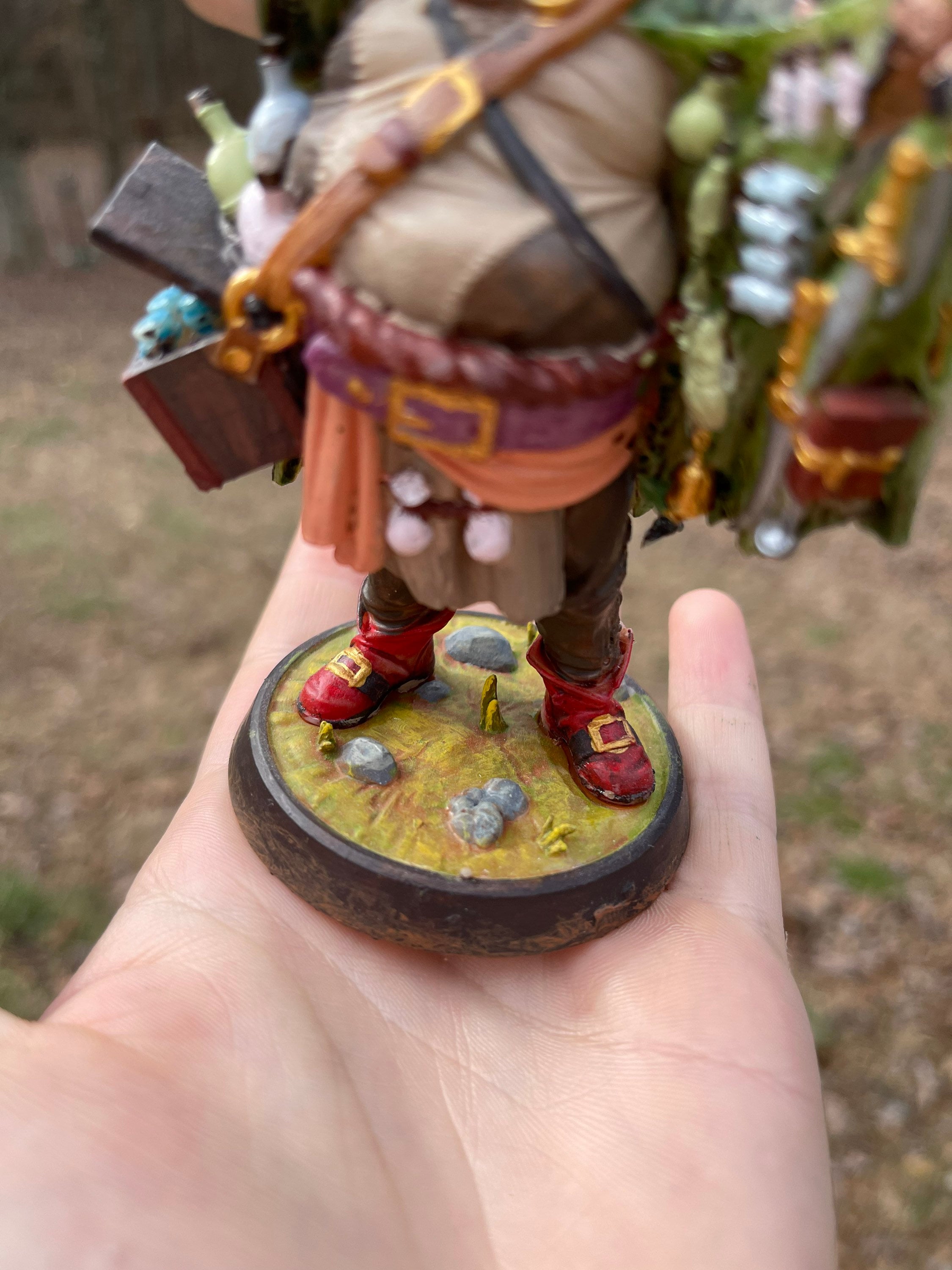 Shady Merchant 75mm Dnd Resin 3D Printed Mini Figure Hand Painted Hand ...