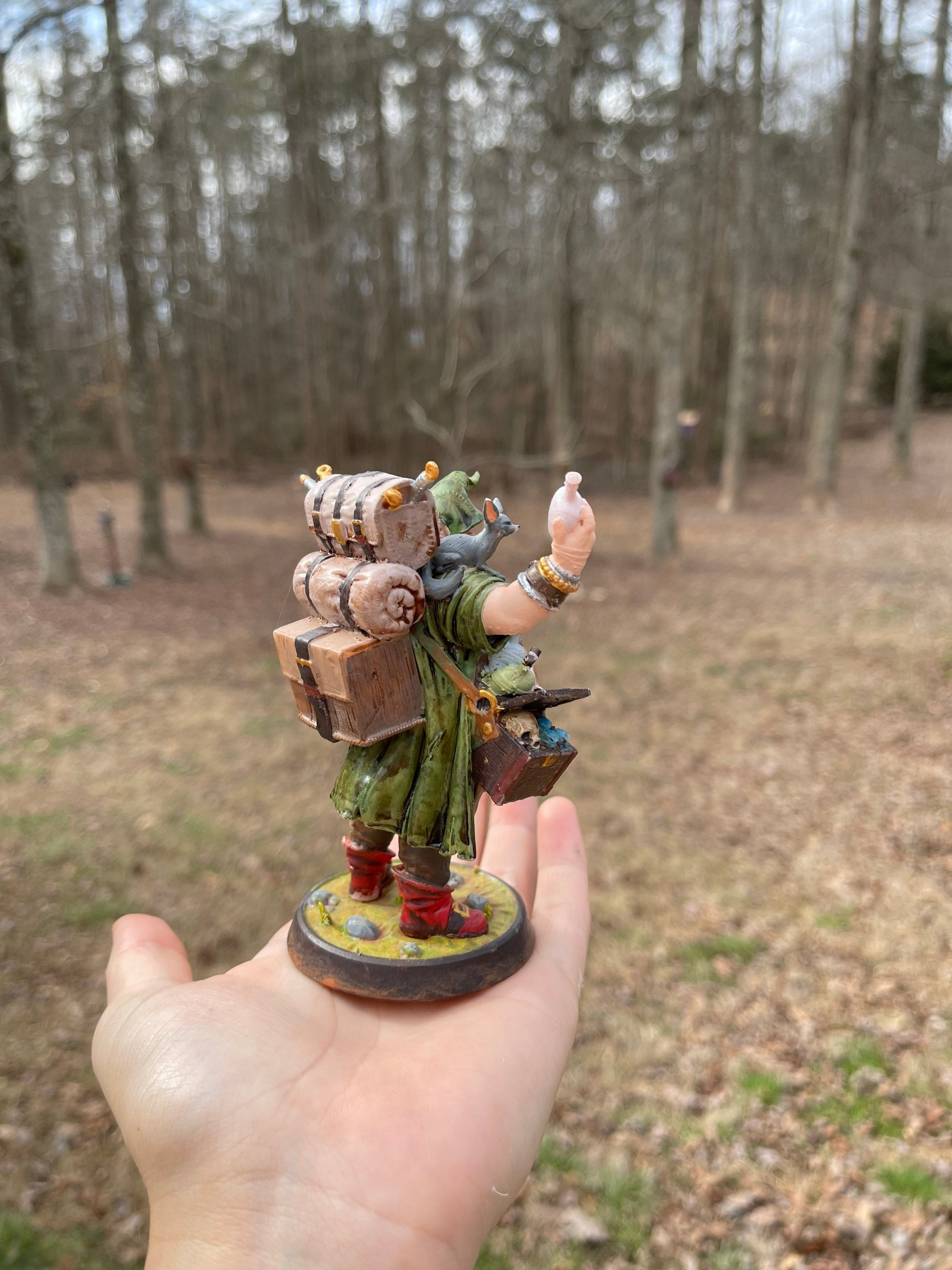 Shady Merchant 75mm Dnd Resin 3D Printed Mini Figure Hand Painted Hand ...