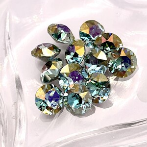 Oceanside Mist F (39ss-8mm) Swarovski 1088 XIRIUS Chaton Rhinestones - Etsy