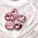 Light Rose F (12mm or 14mm) Preciosa 1122 Rivoli Stones - Etsy