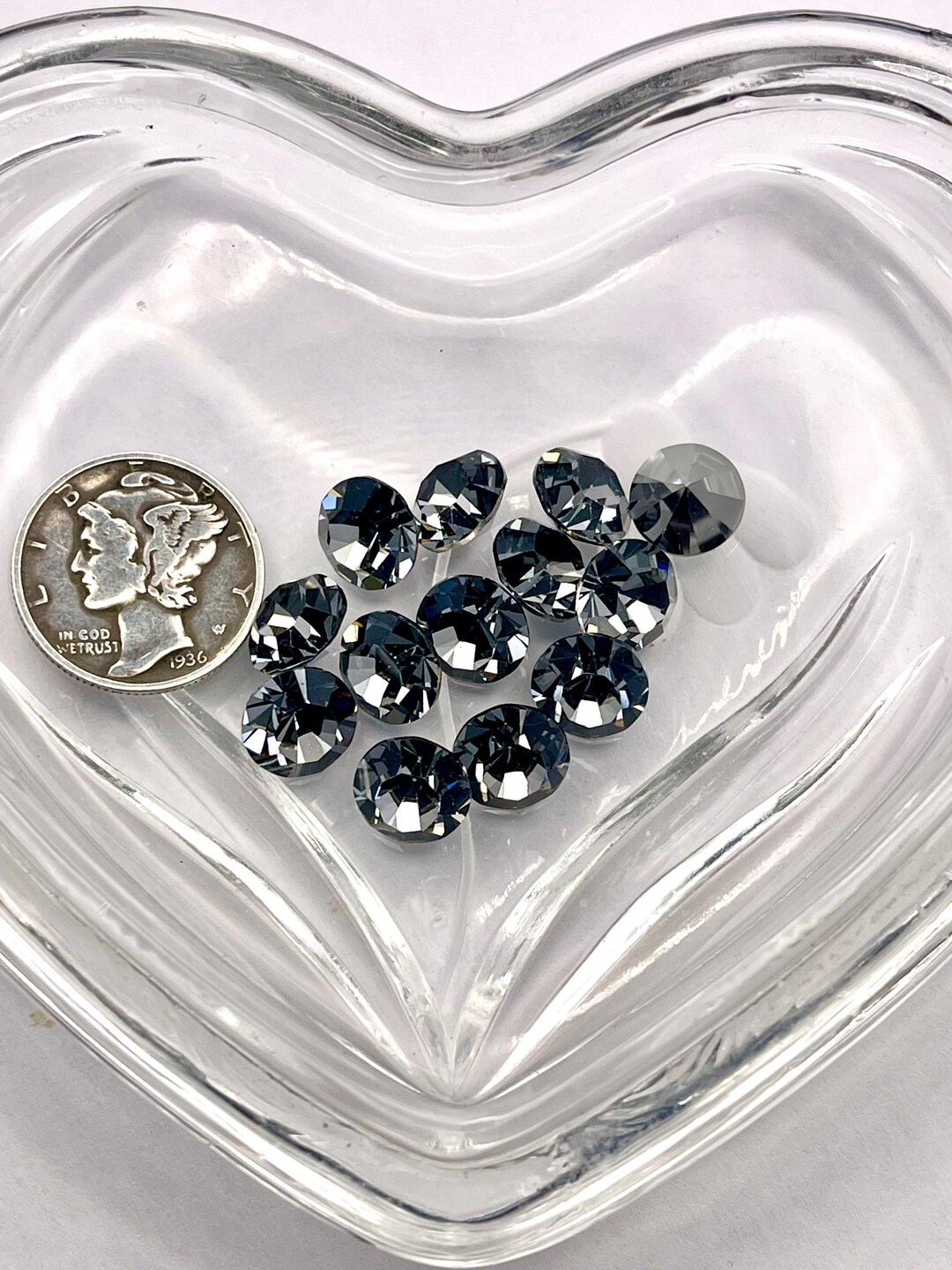 Nightfall CAL (39ss-8mm) Preciosa 1028 Maxima Chaton Rhinestones - Etsy