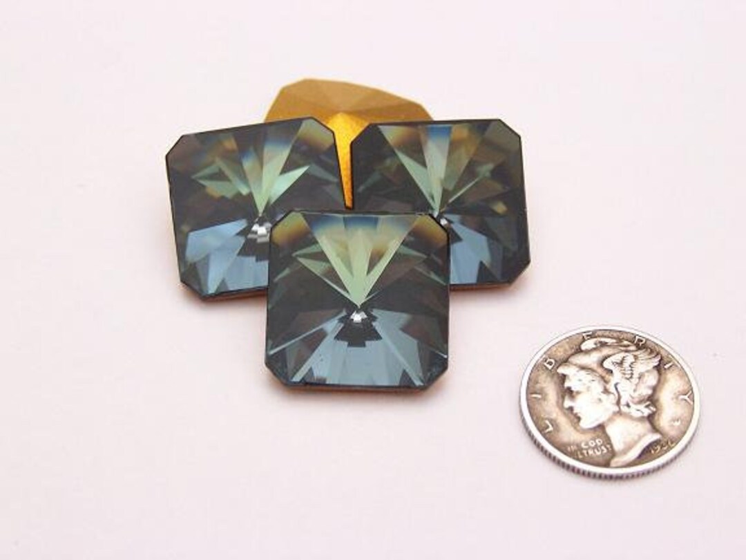 Seal V GF 14mm or 18mm Rare Vintage Swarovski 2650 Window Top Cushion ...