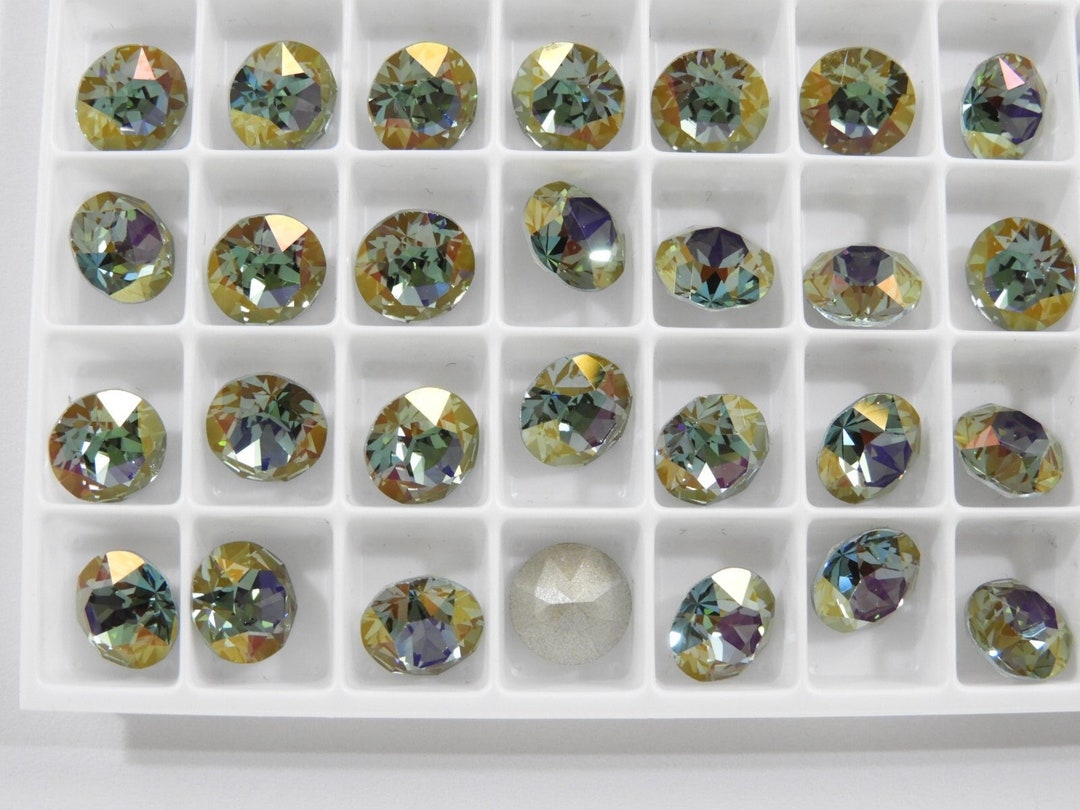 Oceanside Mist F 39ss-8mm Swarovski 1088 XIRIUS Chaton Rhinestones - Etsy