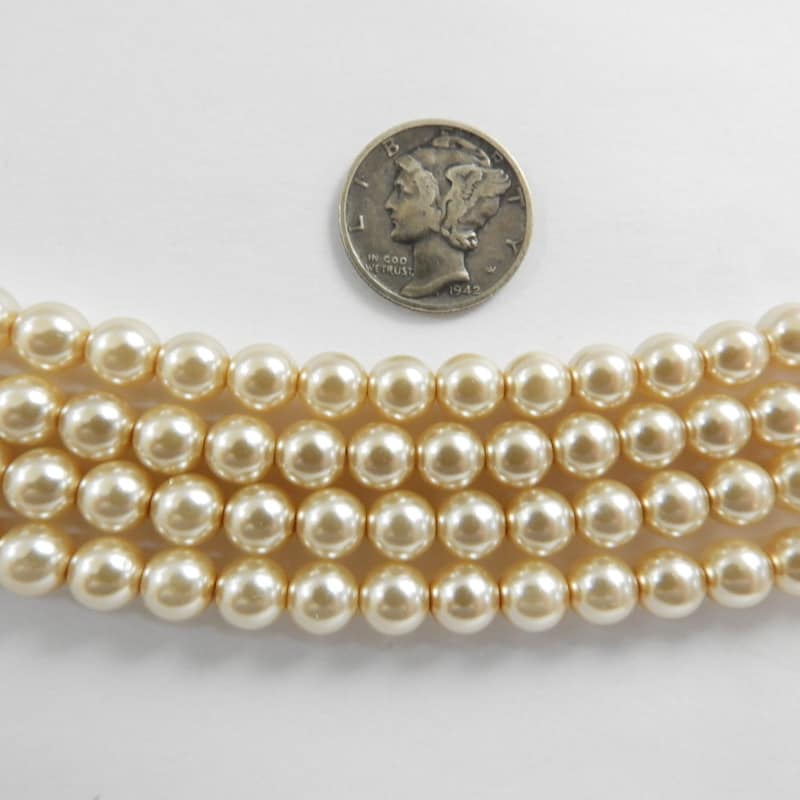 Glass Pearls - Etsy