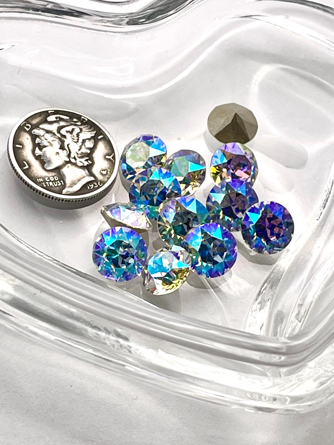 Tears of Isis F (39ss-8mm) Swarovski 1088 XIRIUS Chaton Rhinestones - Etsy