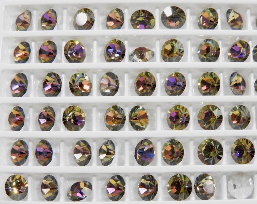 Volcano CAL (29ss - 6mm) Preciosa 1028 Chaton Rhinestones - Etsy