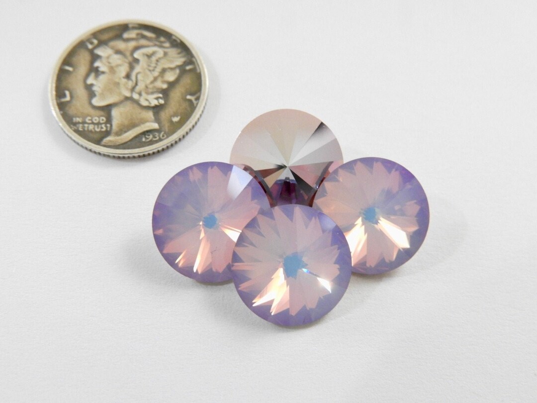 Bendiciones de ángel UNF 12 mm Swarovski 1122 Piedras Rivoli - Etsy España