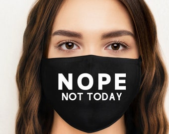 Funny face mask | Etsy