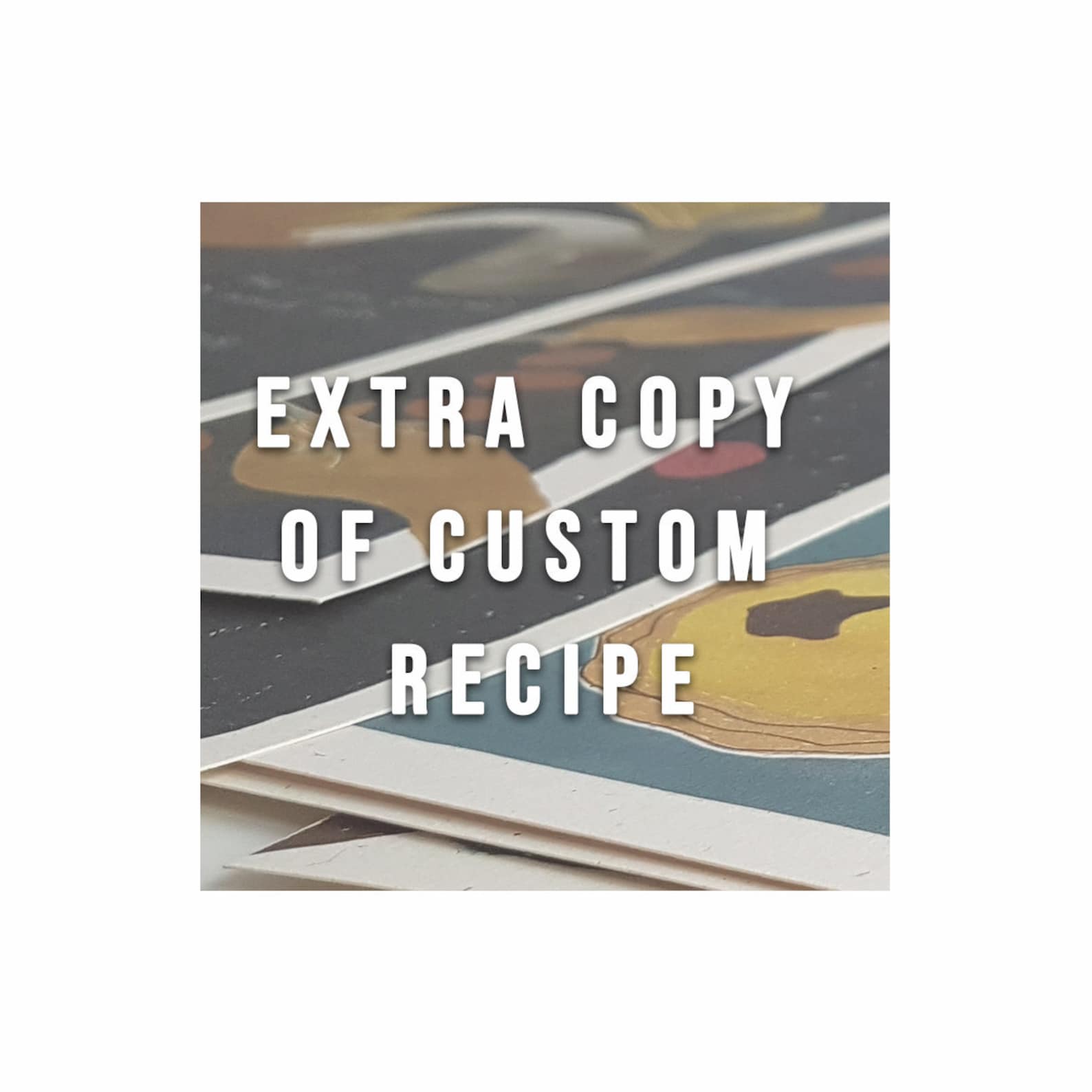 Extra Copy of Custom Recipe Art Print - Etsy