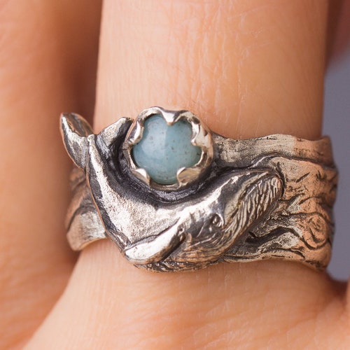 Whale Ring - Etsy