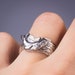 Whale Ring Sterling Silver Sea Animal Ring Ocean Ring - Etsy