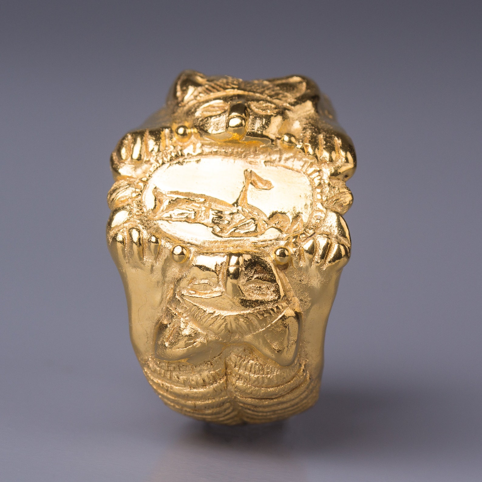 Ancient 14k Gold Ring Etruscan Inspired Jewelry Solid Gold - Etsy