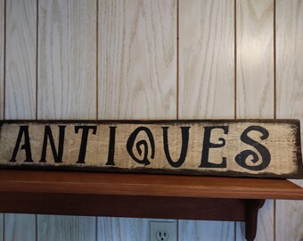 Antiques sign | Etsy