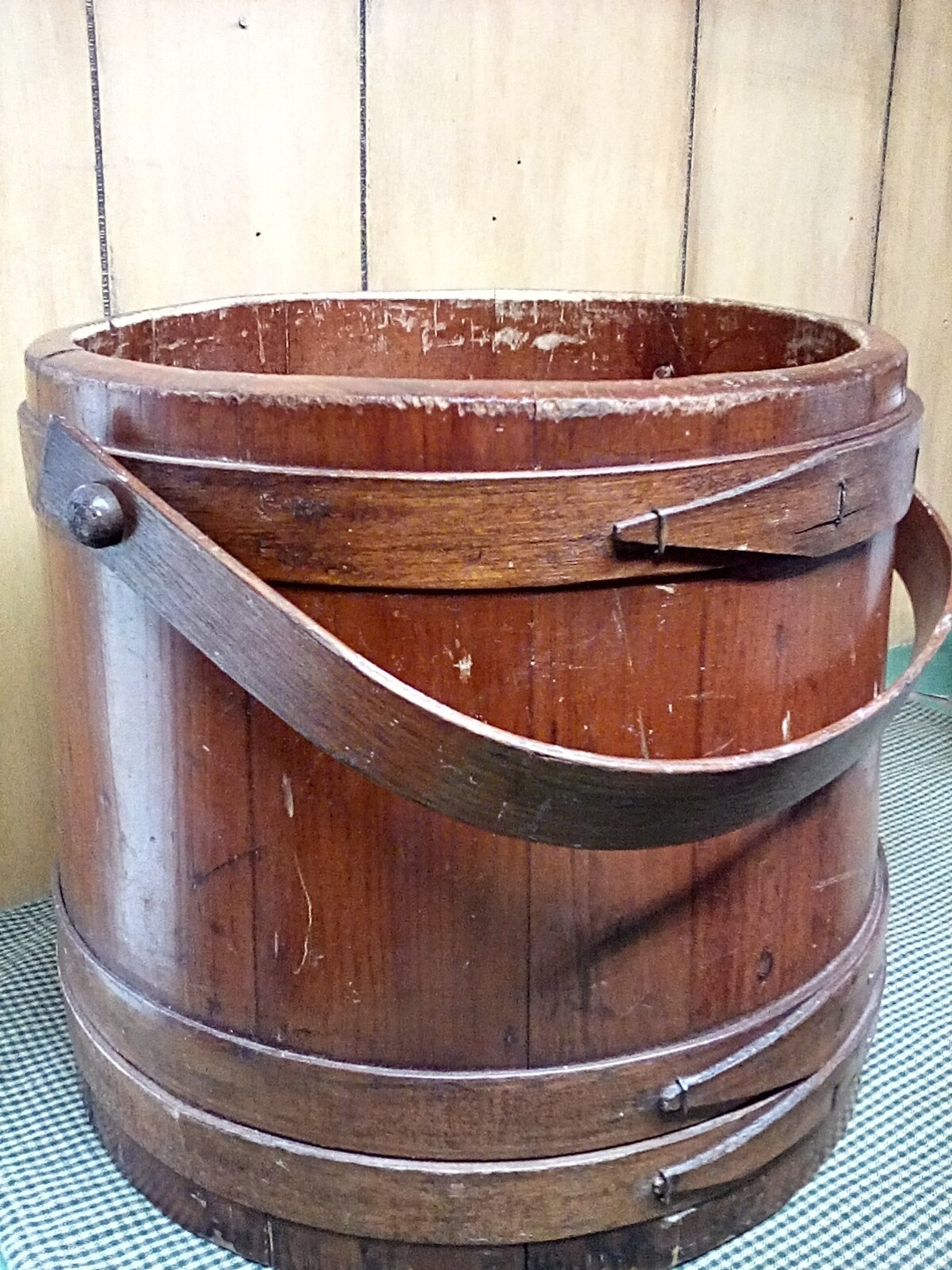 Firkin / Large 13.5 Tall Vntage Antique Firkin With - Etsy