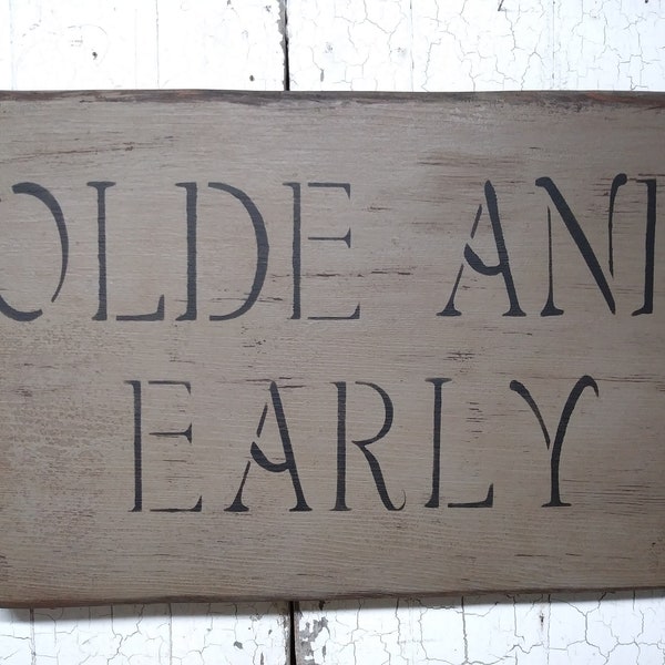 Primitive Signs - Etsy