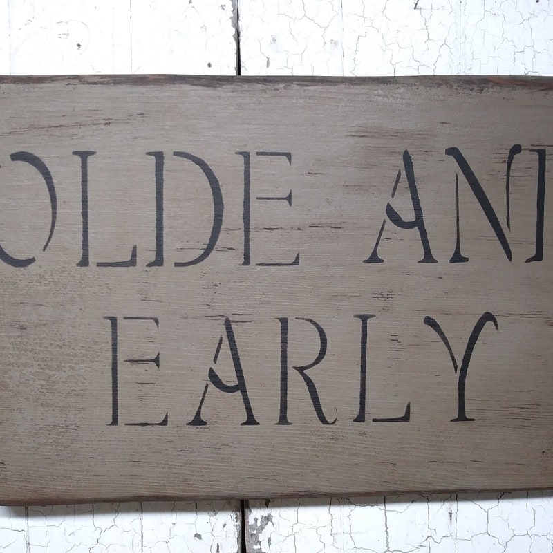 Primitive Sign - Etsy