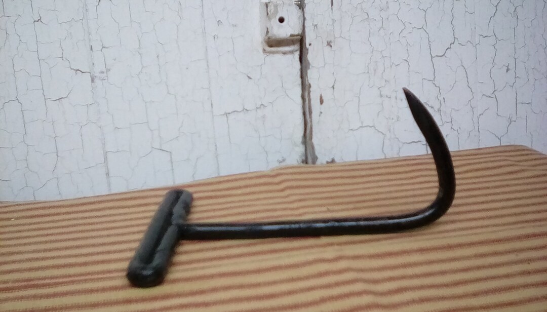 Farm Tool / Antique Hay Hook / Farmhouse Decor Hay Hook / Primitive ...