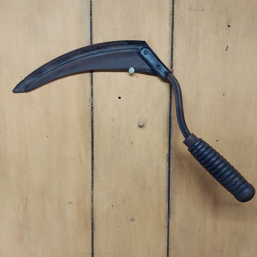 Antique-primitive Sickle / Farm Tools Old Tools Garden Tools / Tool ...