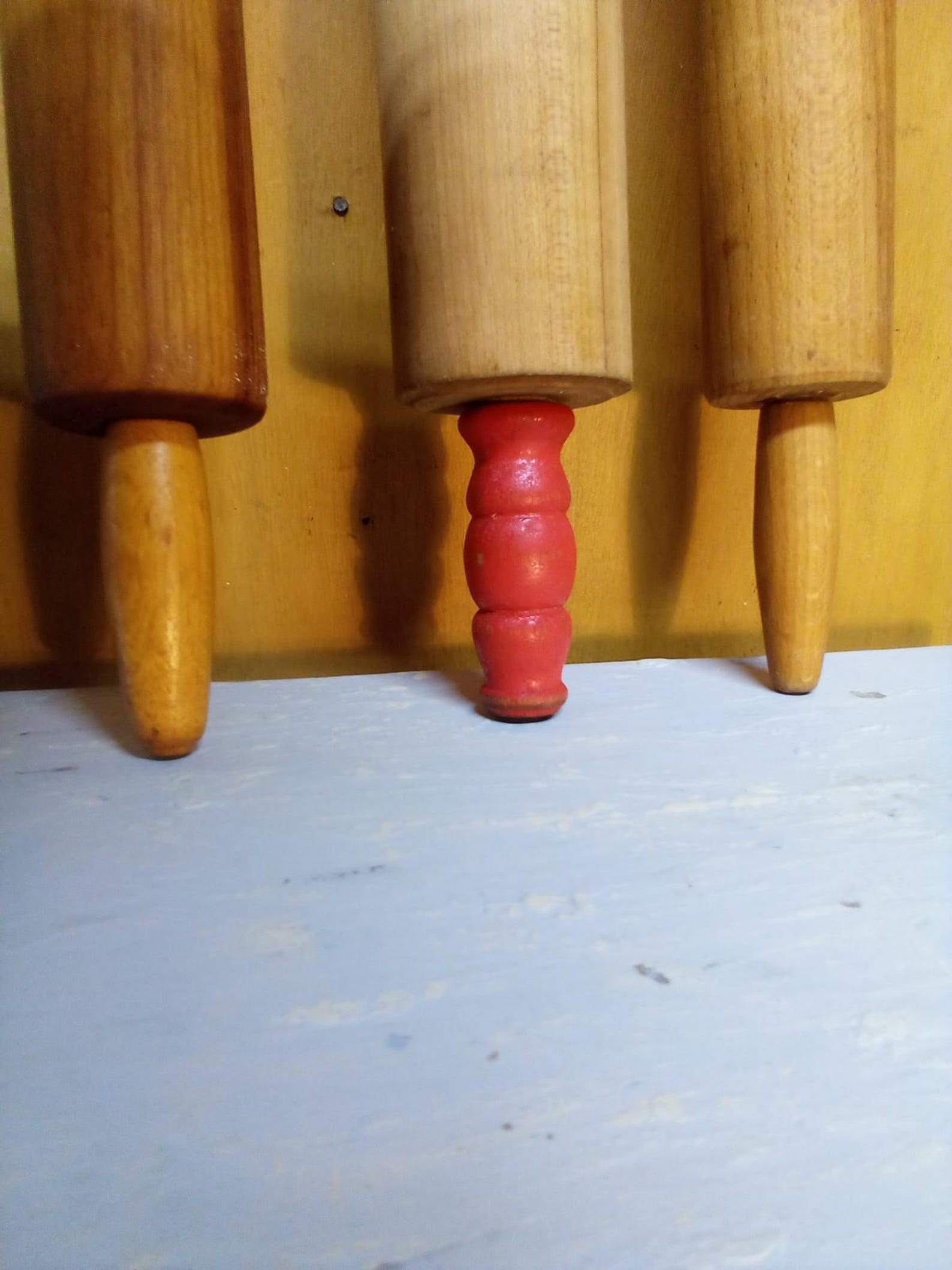 Antique Wooden Rolling Pins - Set of 3 Vintage Kitchen Baking Tools - Etsy