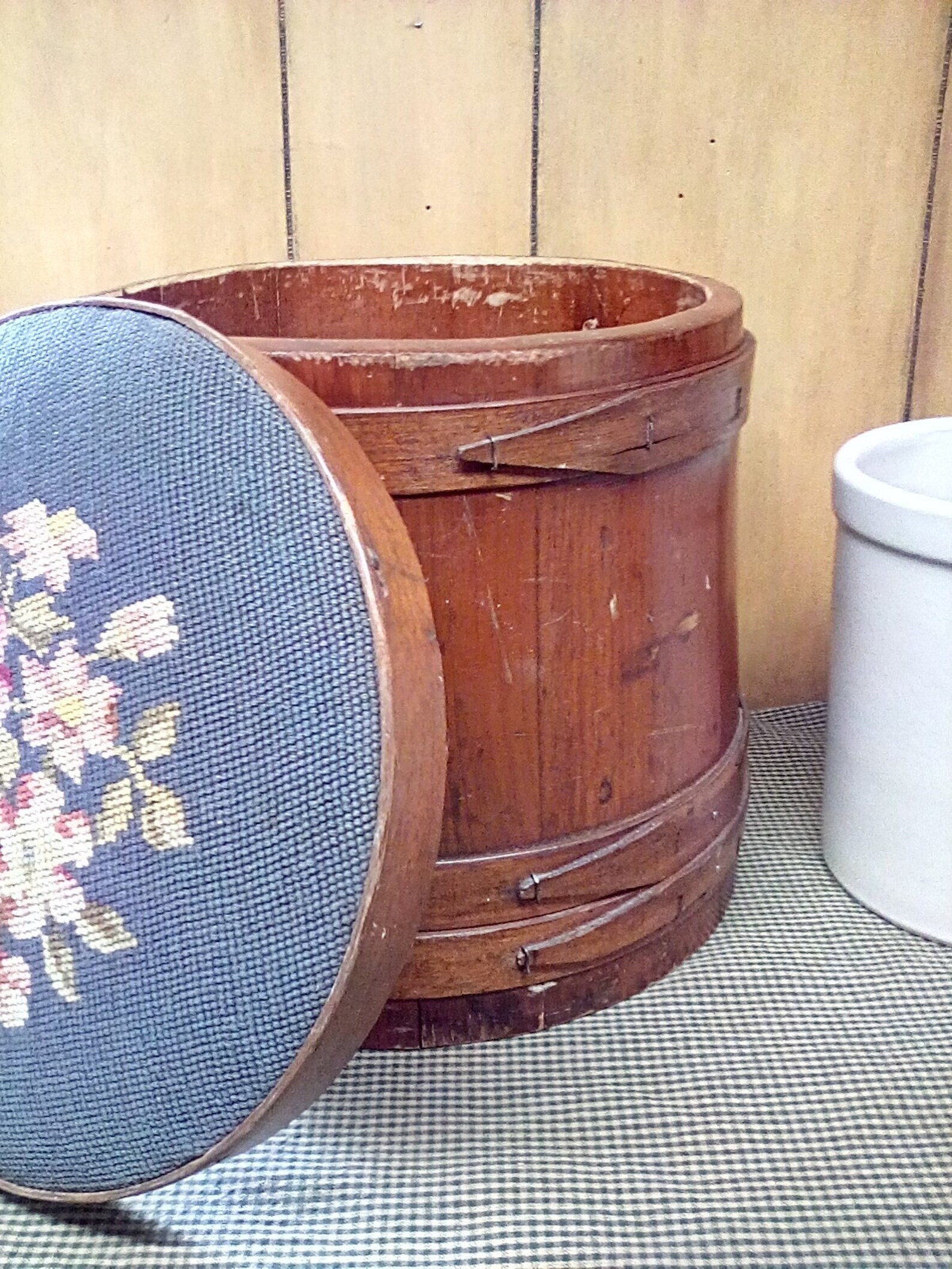 Firkin / Large 13.5 Tall Vntage Antique Firkin With - Etsy