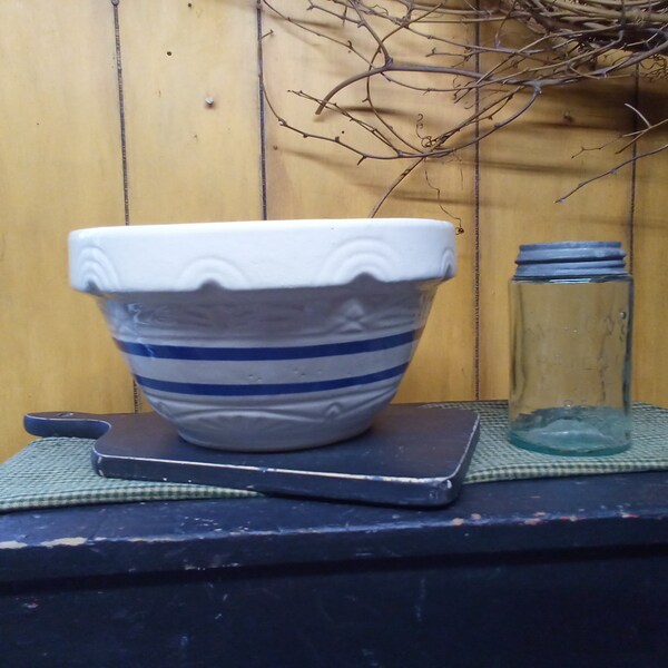 Stoneware Mixing Bowl - Etsy