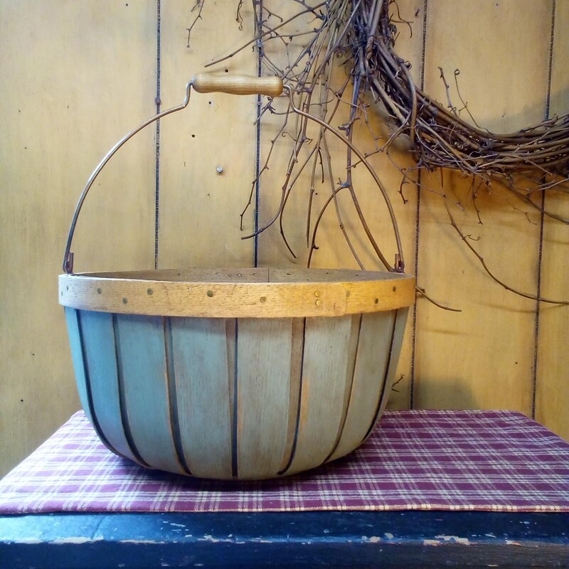 Primitive Basket - Etsy