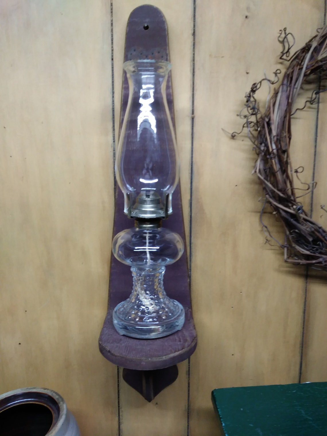 Sconce / Primitive Wood Sconce /rustic Wall Sconce From - Etsy