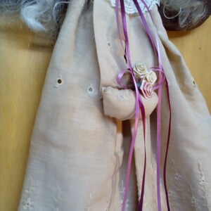 Angel / Handmade Primitive-country-decor 19" Tall Hanging Angel / Tea ...