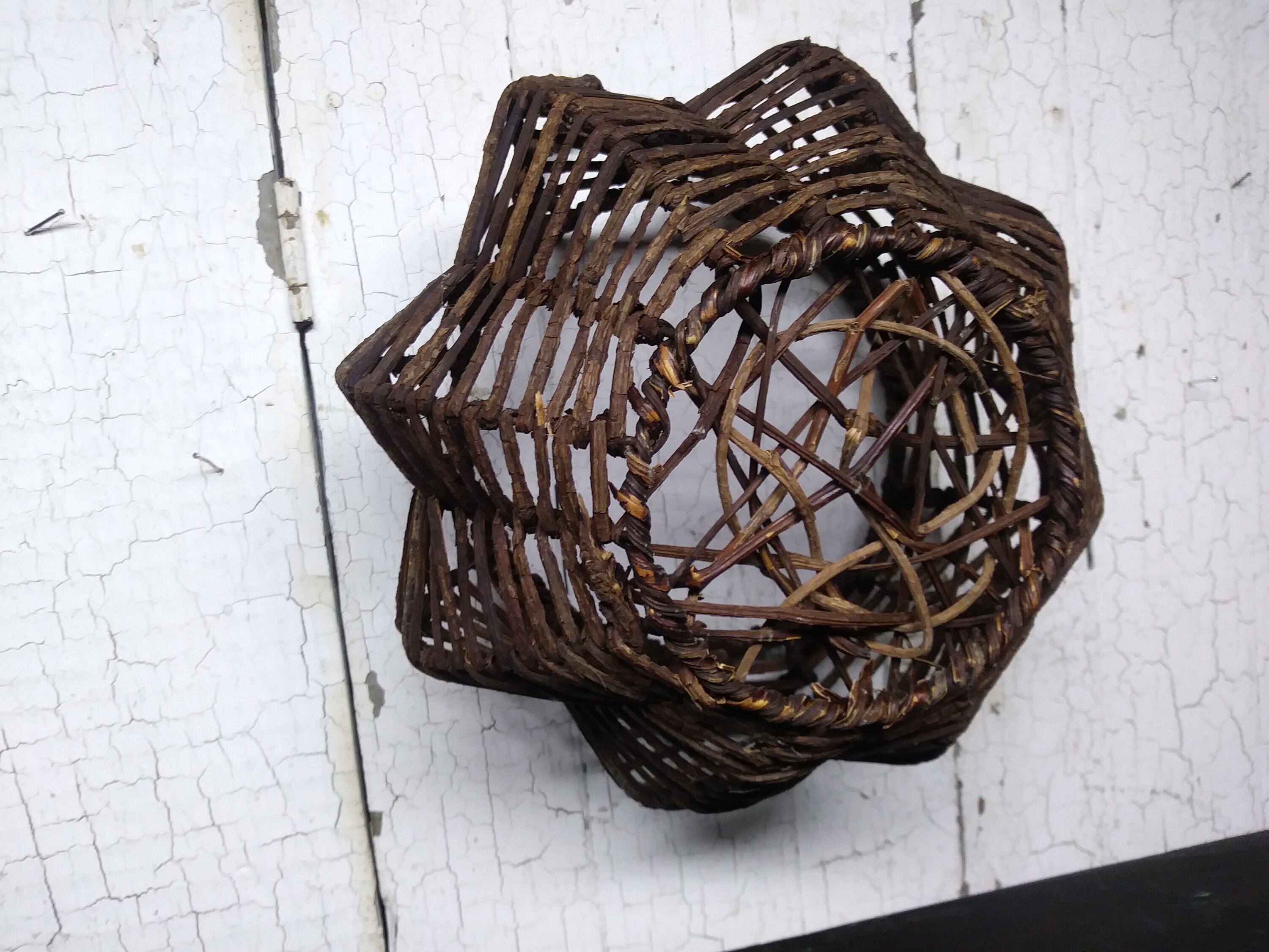 Rib Melon Basket / Handmade Vine Rib Basket /melon Basket - Etsy