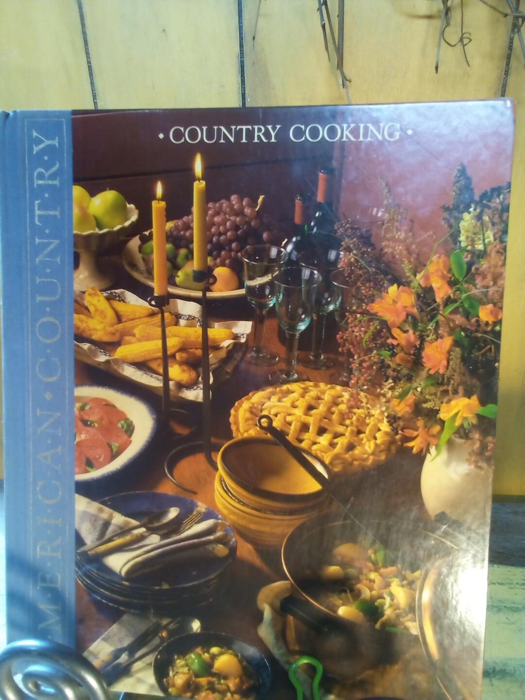 American Country Cooking: Time Life Hardback, 1990. Cook Book, Rustic ...