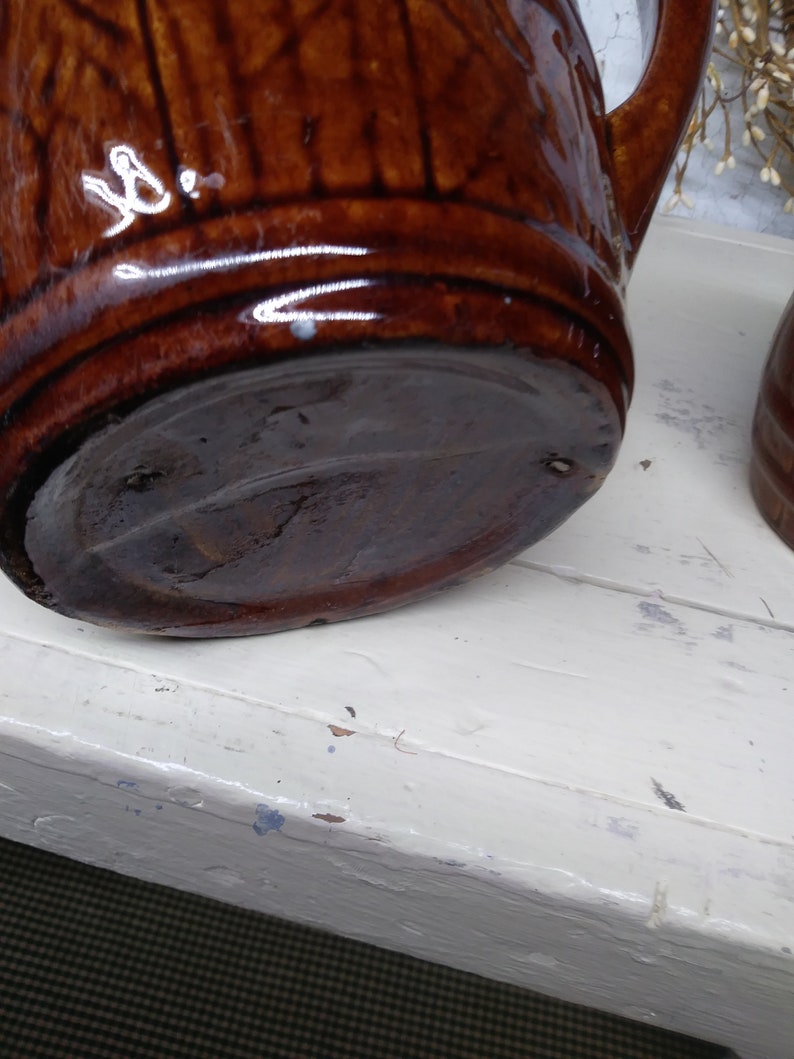 Pitcher / Pitcher and Mug / Matching Stoneware Pottery - Etsy