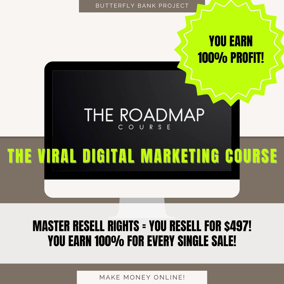 On Promo! Roadmap 2.0 With Master Resell Rights (MRR) Earn 100% Profit ...