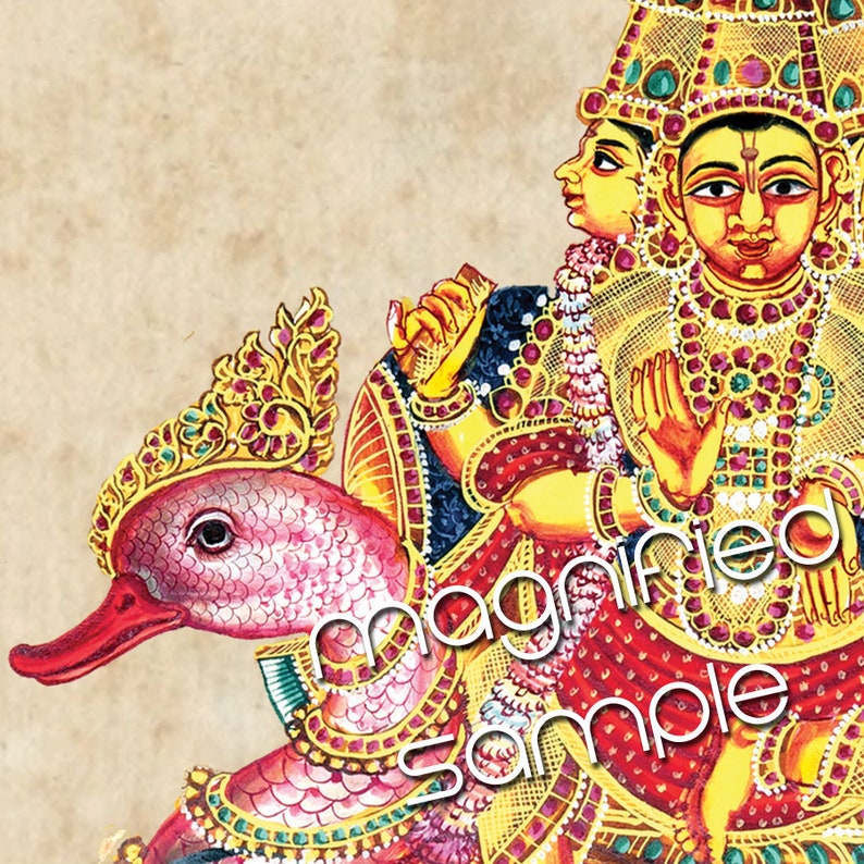 Hindu Gods of India Digital Download Prints Antique Indian Deities ...